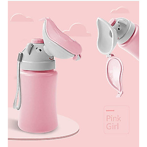 Tocypho Upgrade Portable Emergency Urinal Potty Toilet Pee Training Cup for Baby Child Girl Used for Kid Potty Pee Training and Camping Car Travel