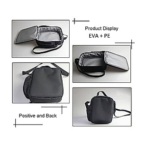 Denim Cat Insulated Lunch Box Girls Cute 3D Animal Lunch Bag for Kids Cooler Bag