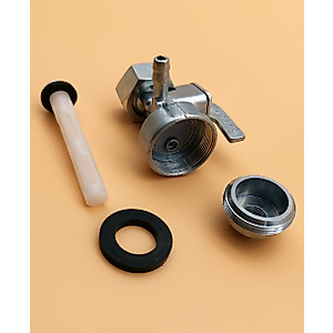 YAMAKATO Predator 9000 8750 6500 4000 4375 Generator Fuel Tank Shut Off Valve Fuel Petcock for Centurion Honda Westinghouse Duromax Durostar Powermate Powerhorse ETQ M16X1.5mm 3/16in