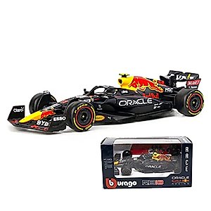 HTLNUZD Bburago 1:43 2022 F1 Champion Racing RB18 #11 F1 Formula Sergio Perez 1/43 NO.11 Diecast Alloy Collectible Toy Car Model (Standard Version RB18# 11)