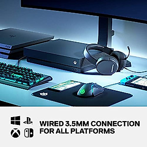 SteelSeries Arctis 1 Wired Gaming Headset 61425 for PS4 PS5 PC - Black (Renewed)