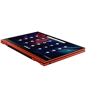 SAMSUNG Galaxy Chromebook 2, Intel® Celeron® Processor, 64GB, 4GB RAM, Fiesta Red (2021 Model) - XE530QDA-KA2US