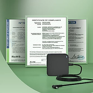 65W AC Charger Power Cord for Lenovo Laptop IdeaPad 3 Flex 5 14 15 14iwl S340 S145 100s 110 310 320 330 330s 510 510s V14 V15 Power Adapter Supply