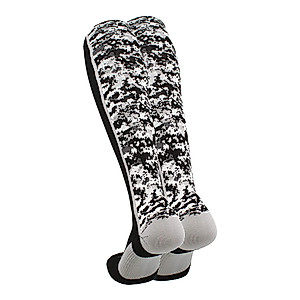 TCK Digital Camo OTC Socks (Black, Small)