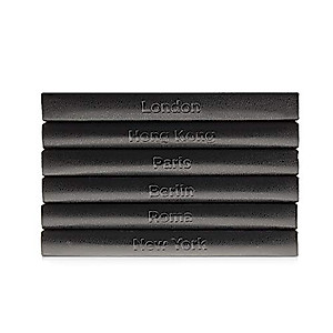 Moleskine Journey City Notebook, Berlin, Hard Cover, Pocket (3.5" x 5.5") Black, 220 Pages