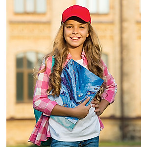 Better Office Products Marble Design Spiral Notebooks, 2 Pack, College Rule, 100 Sheet, 10.5 x 8 inches, Abstract Marble Fashion Design Covers, 2 Pack