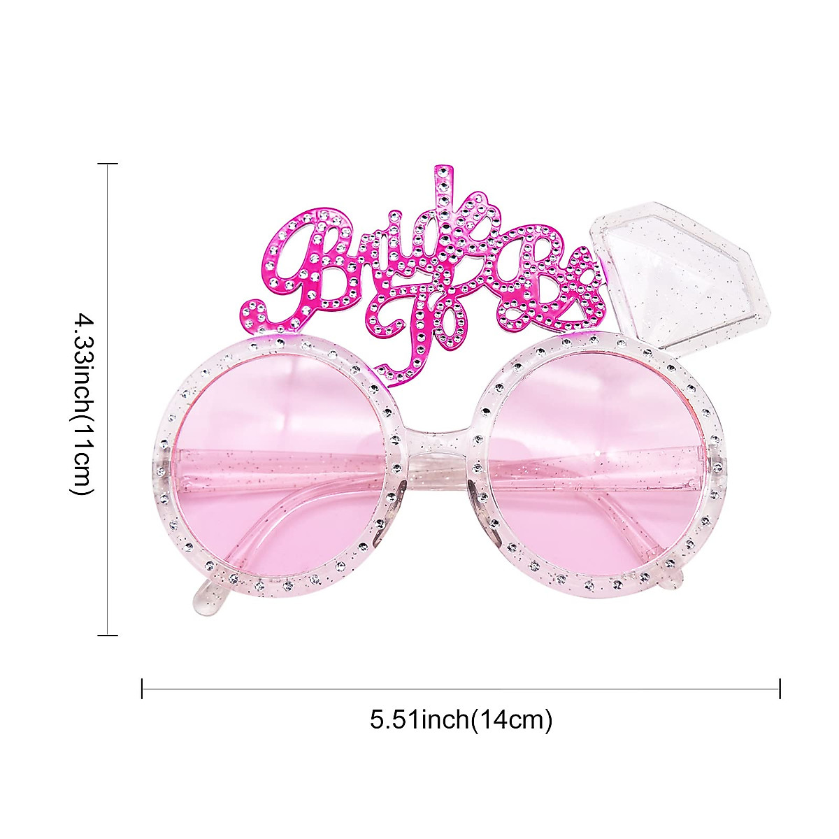 Bride to Be Glasses, Bachelorette Party Decorations Bridal Shower Decorations Bridal Shower Supplies