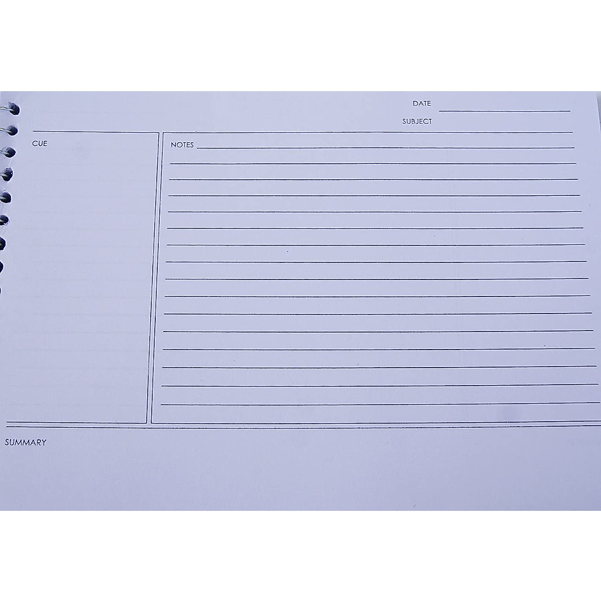 iQ Notes Organizer Tablet - Spiral Bound - 80 Sheets - 6 x 8.5 Inches