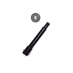 XtremepowerUS3 3 Pieces Auger Extension Drill Bits (8", 12", 20" Length) Extension Earth Ice Auger Extension Set Post Hole Digger Replacement Compatible to 3/4" Shaft