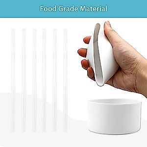 6 Pcs Reusable Straw Replacement 40 oz for Stanley Cup 2 Pcs Silicone Cup Sleeve Protective Bumper Boot for Stanley Tumbler Accessories