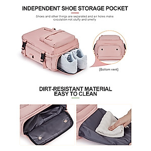 winspansy Large Travel Backpack for Women Men Carry on Backpacks Waterproof Flight Approved Personal Item Bags Luggage Backpacks Fit for 17 Inch Laptop Business Work,Mochila de Viaje