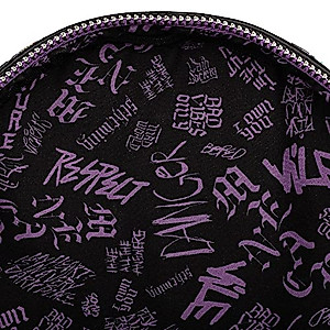 Loungefly Disney Villains Books Womens Double Strap Shoulder Bag Purse