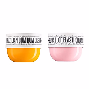 SOL DE JANEIRO Brazilian Bum Bum Cream and Beija Flor Cream Body Moisturizer Bundle