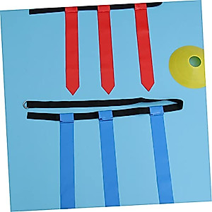 Blm Flag 16 Pcs Set Exercise Belt Football Flags Waist Band Flag Football Belts Football Flags Set Football Flags and Belts Banner Ribbon Aldult Football Kit Football Waist Band