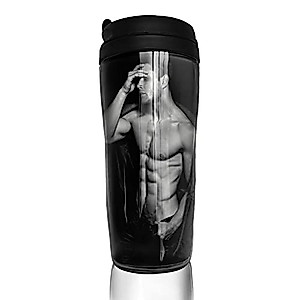 QNNEL Jensen Ackles Tumbler Coffee Cups Double Insulated With Lid Ice Drink Hot Beverage For Office Home Travel
