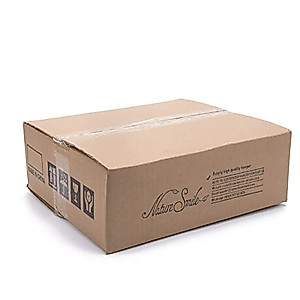 Nature Smile 20 Pack 14 Inches Juniors Preteen Older Children Wooden Clothes Hangers Wood Dress Shirt Hanger Coat Jacket Hangers with Notches and 360° Swivel Anti-Rust Chrome Hook (Natural)