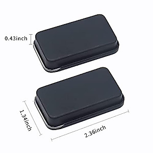 2 Pcs PARTYZOO Bird Training Hand-held Feeder Portable Bird Feeder Cups Parrot Outdoor Training Food Jar Pet Birds Food Treat Box Storage Container Bird Travel Feeder (Black)