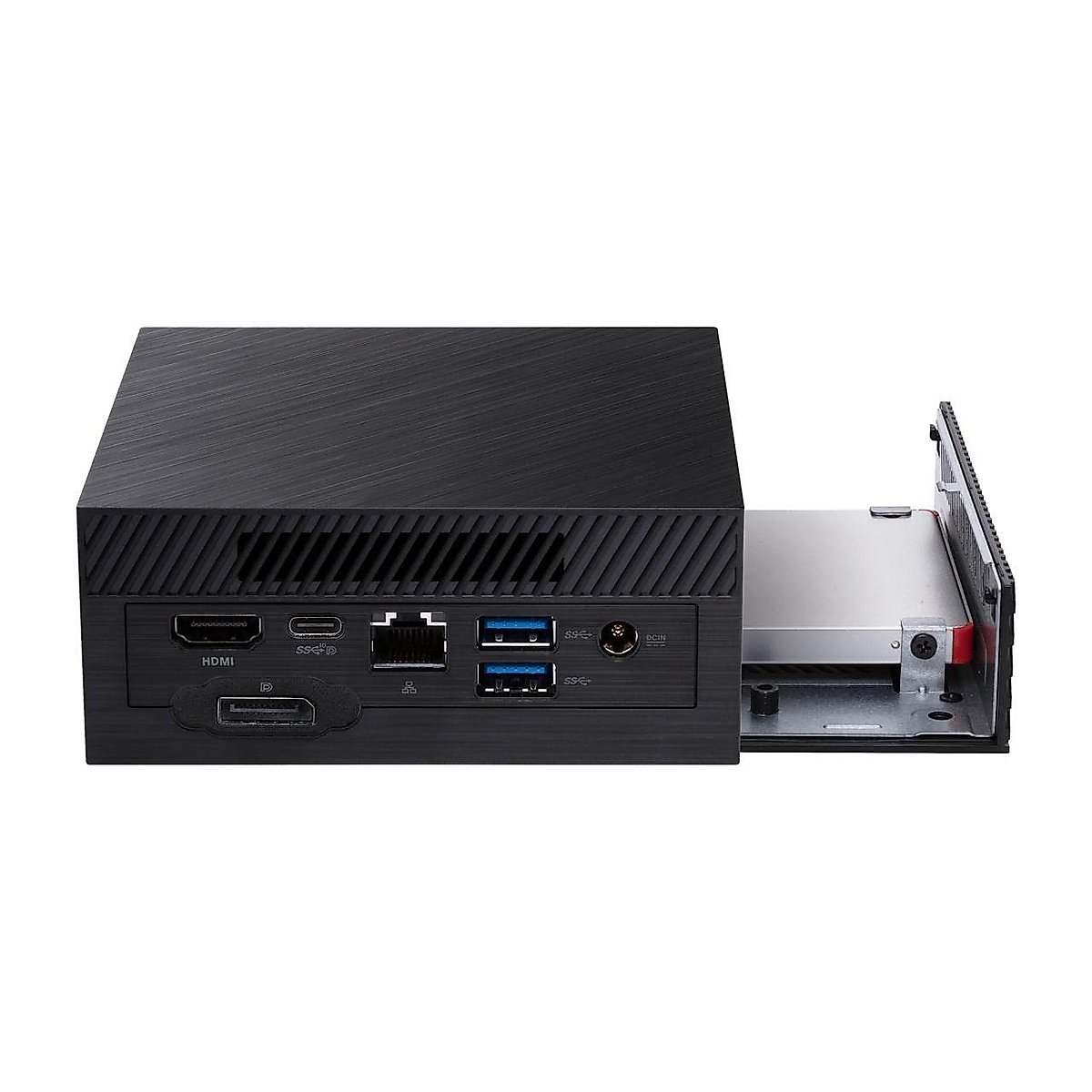 ASUS PN51-S1 Mini PC Barebone with AMD Ryzen 3 5300U Quad-core Mobile Processor, up to 64GB DDR4 RAM, Dual Storge Design, WiFi 6, Bluetooth, USB-C with VESA Mount