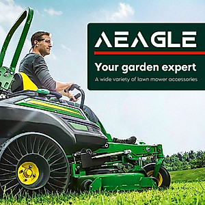 AEagle Aramid Cord Drive Belt 1/2 X 90 Inch Compatible with Riding Mower AYP Craftsman Poulan Husqvarna 105732X 120302X 125907X 193214 532125907 532193214