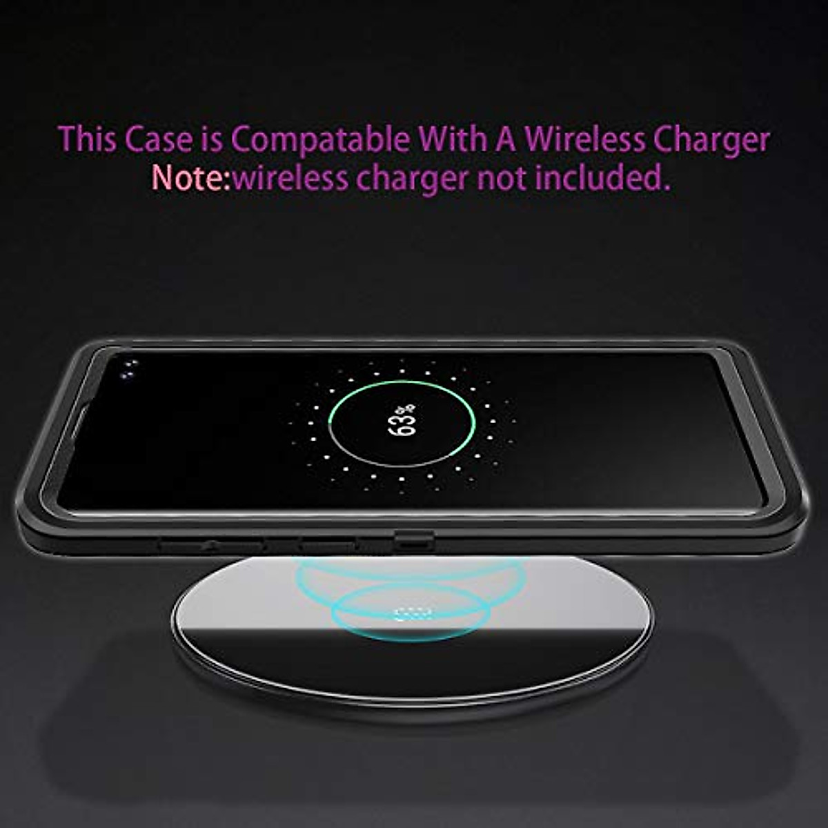 I-HONVA for Galaxy S10 Plus Case Shockproof Dust/Drop Proof 3-Layer Full Body Protection [Without Screen Protector] Rugged Heavy Duty Durable Cover Case for Samsung Galaxy S10 Plus, Black