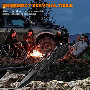 Tanstor Gifts for Men, Pocket Knife for Men, Folding Knives for Him, Stocking Stuffers for Men, Anniversary Birthday Gifts for Men, Cool Gadget for Hiking,Camping,Outdoor