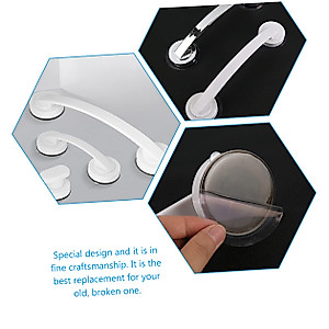DOITOOL glass door handle cabinet handles hand rails for elderly bathtub rail suction grab bars bathtub safety rail grab bars for bathtubs and showers Safety Hand Rail for Senior armrest