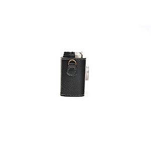 Contax T3 Case, BolinUS Handmade Genuine Real Leather Half Camera Case Bag Cover for Contax T3 Camera With Hand Strap (Black)