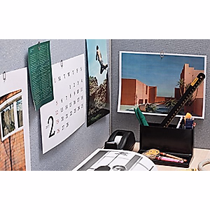 Fabric Panel Wall Clips and Hooks, Pin Clips for Office Clothes Cubicle Walls, Cloth Partitions