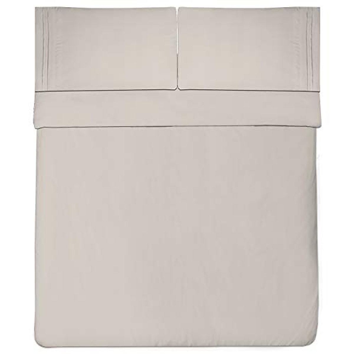 Queen Size Bed Sheets - Breathable Luxury Sheets with Full Elastic & Secure Corner Straps Built In - 1800 Supreme Collection Extra Soft Deep Pocket Bedding Set, Sheet Set, Queen, Beige
