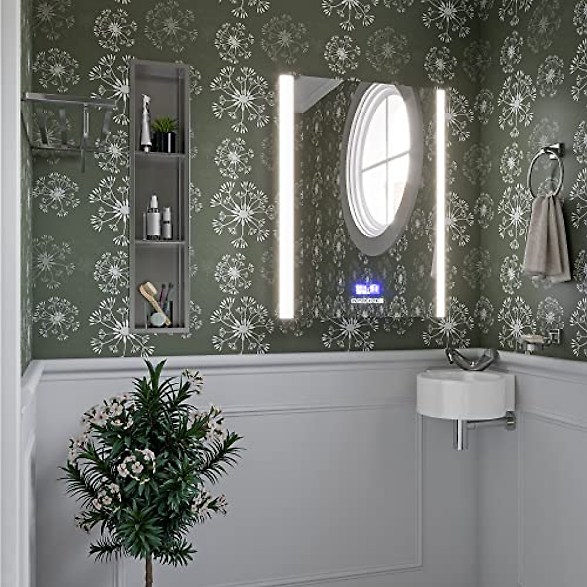 ALFI brand AB9509-BN Matching Bathroom Accessory Set (6 Piece), Brushed Nickel