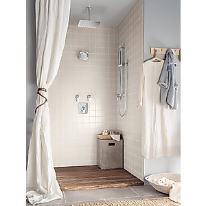 Moen Chrome 12-Inch Eco-Performance Razor Thin Rainshower Shower Head, S1004EP