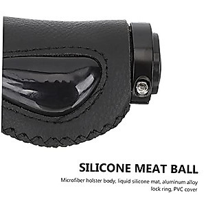 BESPORTBLE 4 Sets Protectors Black for Nonslip Anti-Slip Supplies Mountain MTB Grips Bike Cover Cycling Grip Handle Bicycles Anti- Protective BMX Covers Handlebars Shockproof Gift