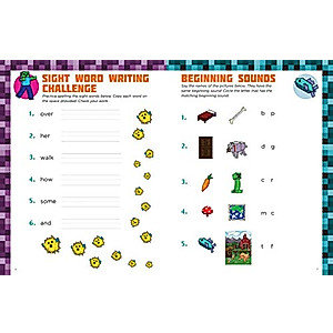 Spelling for Minecrafters: Grade 1