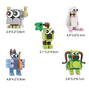 Chorus Building Blocks Set, Monsters Action Figure Game Toy Model, for Fans, Boys and Girls 6+ Years Old (168 Pieces)