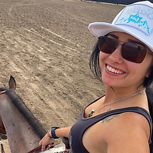 Salty Rodeo ICY OG Hat- Tall Crown White Yupoong Snapback Western Wear Snapback - One Size Fits Most