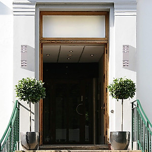 AOZBZ Modern Outdoor Wall Light, Waterproof Wall Mount Light Fixtures, Up Down Dual Head Lighting Source, Porch lights for Courtyard Garden Corridor (2 pack)