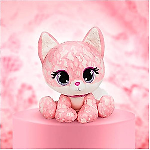 GUND P.Lushes Designer Fashion Pets Jessica Foxy Fox Premium Stuffed Animal Soft Plush, Pink, 6”