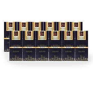 Nugano Black Coffee Pack of 12 - 100% Certified Ganoderma Lucidium Extract Bold and Flavorful Healthy Gourmet Instant Coffee 30's per box