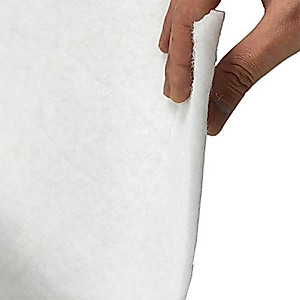 YWBL-WH 5M Non-Woven Fabric Roll, White Air Filter Cotton Primary Filter Cotton Air Filtration Parts for air purifier, filter, air conditioner, medical (1m width)