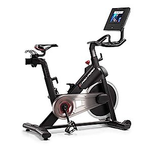 ProForm Studio Bike Pro 10 with 3 lb. Dumbbell Set and 30-Day iFIT Family Membership,Black