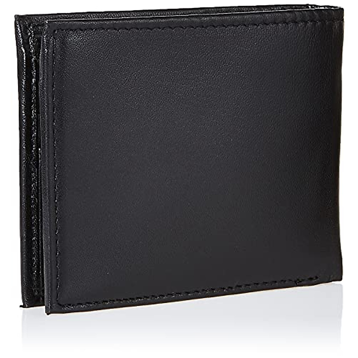 Tommy Hilfiger Genuine Leather Slim Bifold Wallet with Coin Pocket