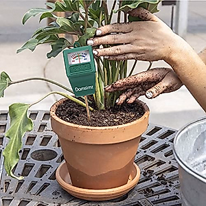 Damsimz Soil Moisture Meter, Plant Moisture Meter, Plant Water Meter Hydrometer for Plants Care, Gardening, Farming, Indoor & Outdoor Plants (No Battery Needed) Green