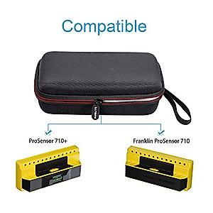 LTGEM Hard Case for Franklin Sensors ProSensor M210 / FST1302 T13 / FS710PRO 710+ / 710 Professional Stud Finder - Travel Protective Carrying Case Bag(Case Only)