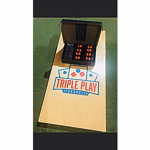 PUCS Elite Package - 3 in 1 Cornhole Board Stabilization System - Keeps Cornhole Boards in Place & Level - Safe & Suitable for Virtually Any Cornhole Game Playing Surface - Made in The USA