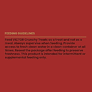 Victor Super Premium Dog Food – Classic Crunchy Dog Treats with Lamb Meal – Gluten-Free Treats for Small, Medium and Large Breed Dogs, 28oz