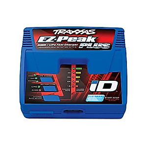 Traxxas 2970 EZ-Peak Plus 4-Amp NiMH/LiPo Fast Charger with ID Auto Battery Identification Vehicle