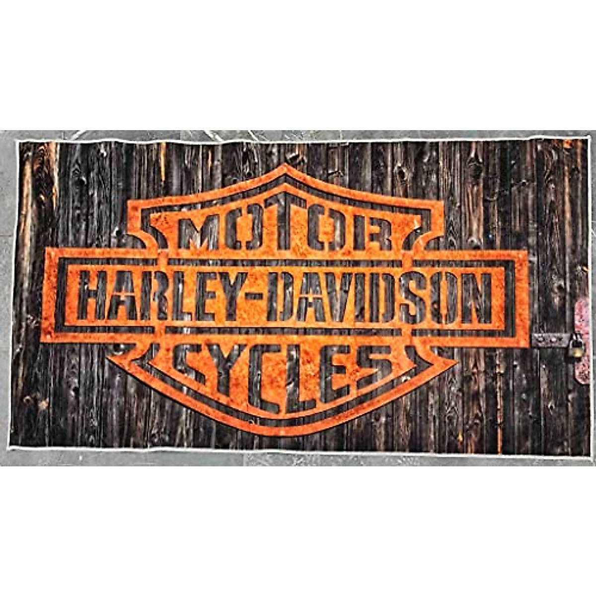 Generic Harley Rug, Area Rugs for Living Room, Bedroom Rug, Home Decor Rug, Harley Davidson Gifts, Carpet, Rug, Modern Rug, Popular Rug, Themed Rug Hrly14.3(47”x70”)=120x180cm, (47”x70”)=120x180cm