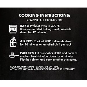 MOWI Atlantic Salmon 12oz, 2 Portions, Fresh Never Frozen