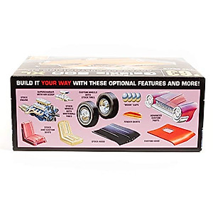 AMT 1963 Ford Galaxie 1/25 Scale Plastic Model Kit, White, AMT1186