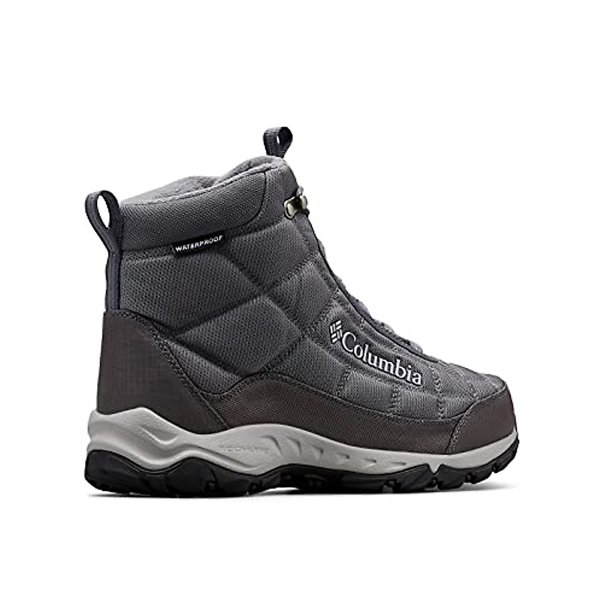 Columbia Men's Firecamp Boot, Titanium Grey Steel/Graphite, 15
